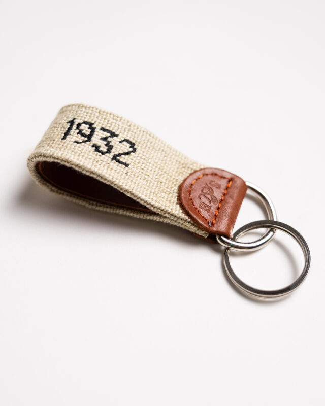 Smathers & Branson Needlepoint-Stitched Key Fob - Mattamuskeet Goose Club