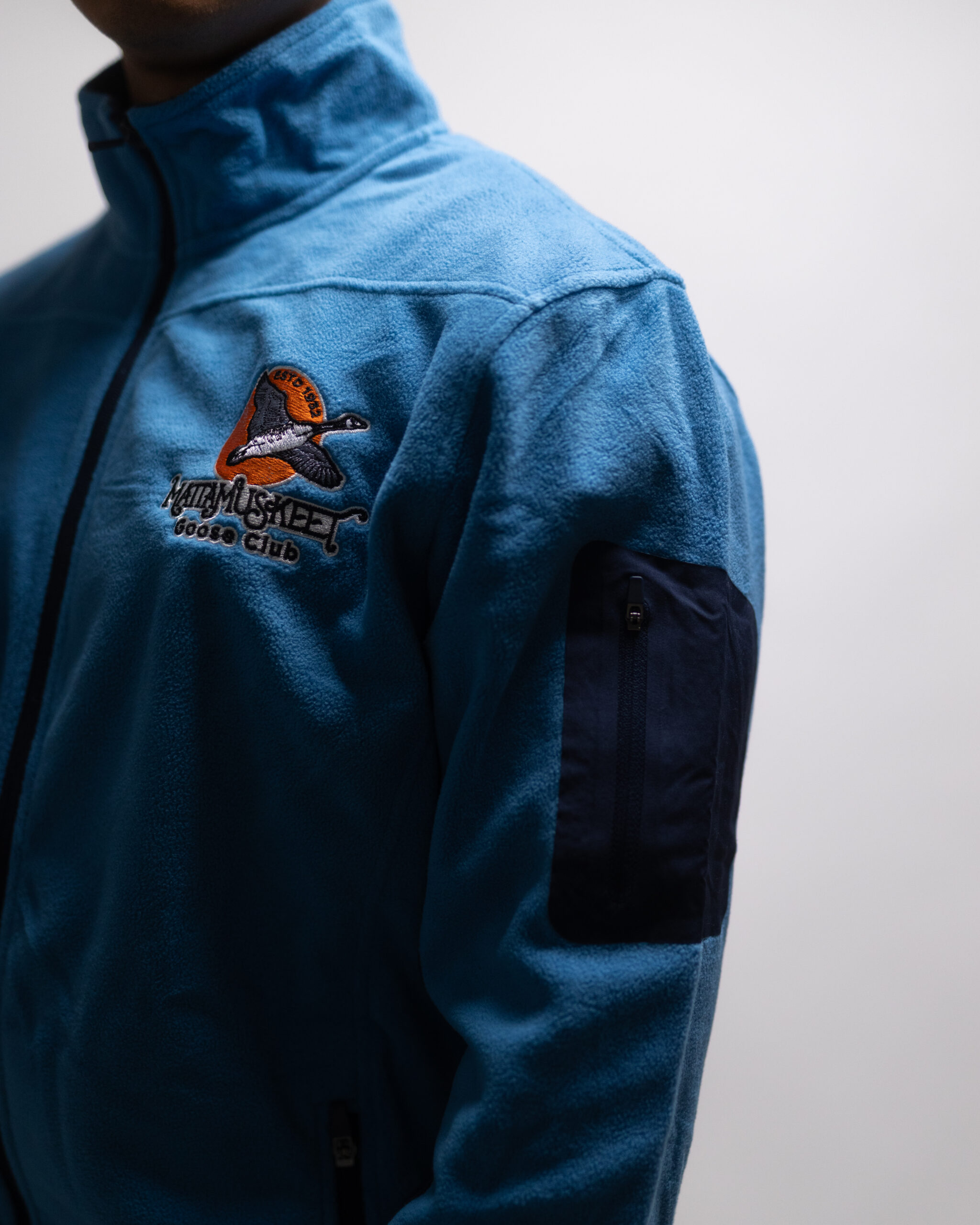 Classic Logo Fleece Jacket - Mattamuskeet Goose Club